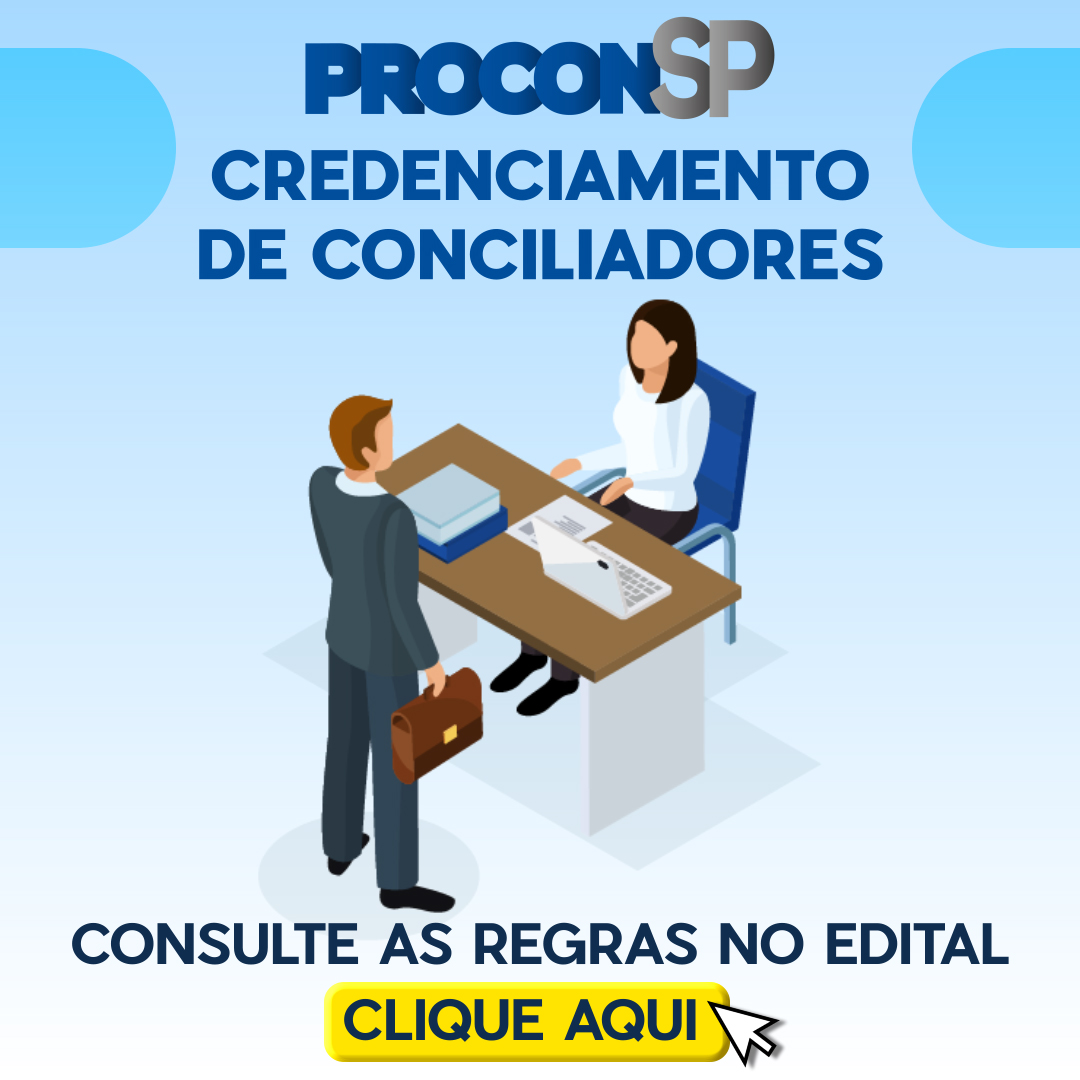 Credenciamento Conciliadores – PROCON.SP